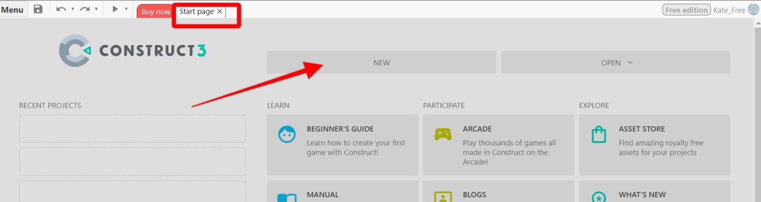 Foundation 2: The Construct 3 Interface - EduGamery