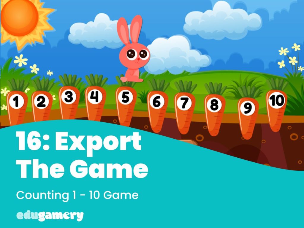 Counting Game 16: Export - EduGamery