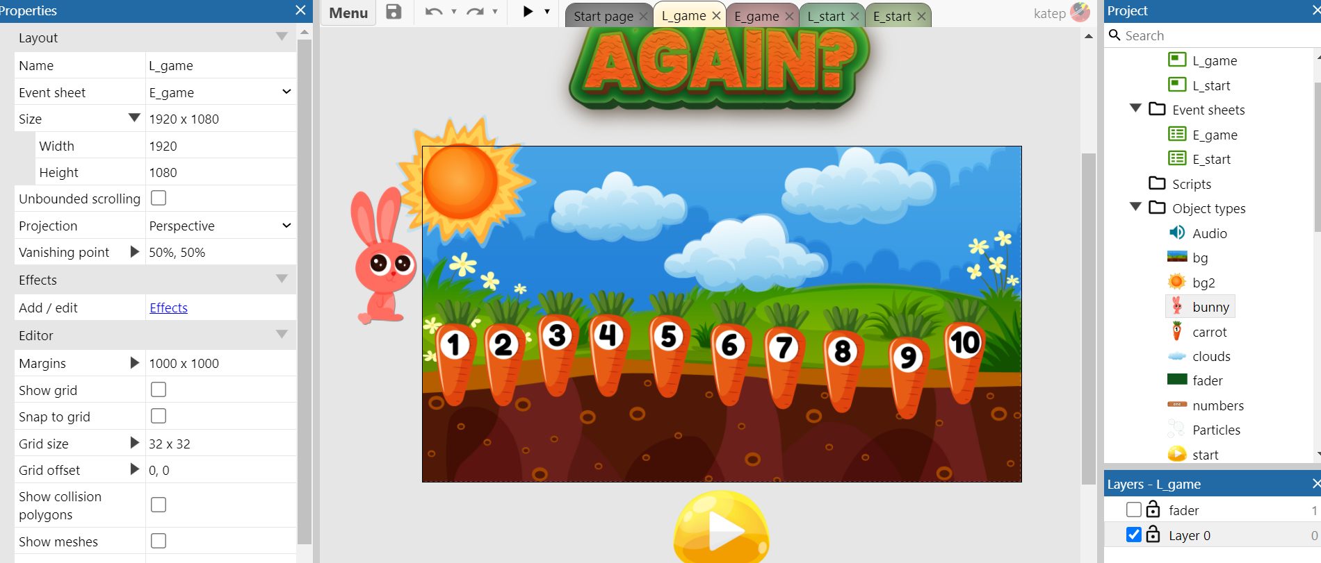 Foundation 2: The Construct 3 Interface - EduGamery